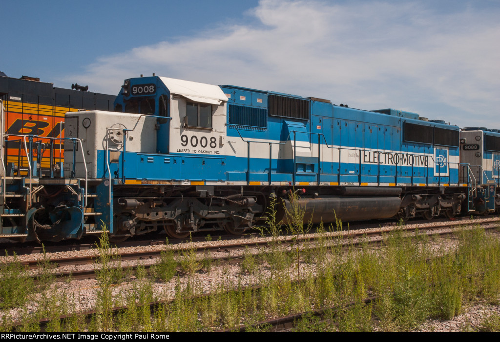 EMDX, OWY 9008, EMD SD60, lease return, stored